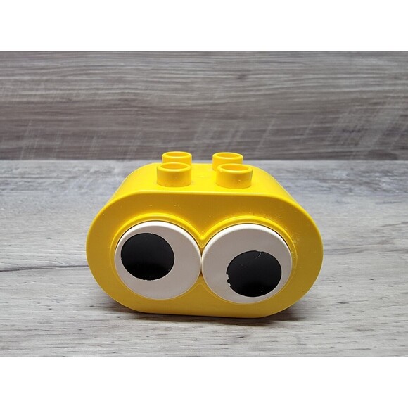 Lego | Toys | Rare Lego Duplo Yellow Googly Eyes Eye Face Part Vintage ...